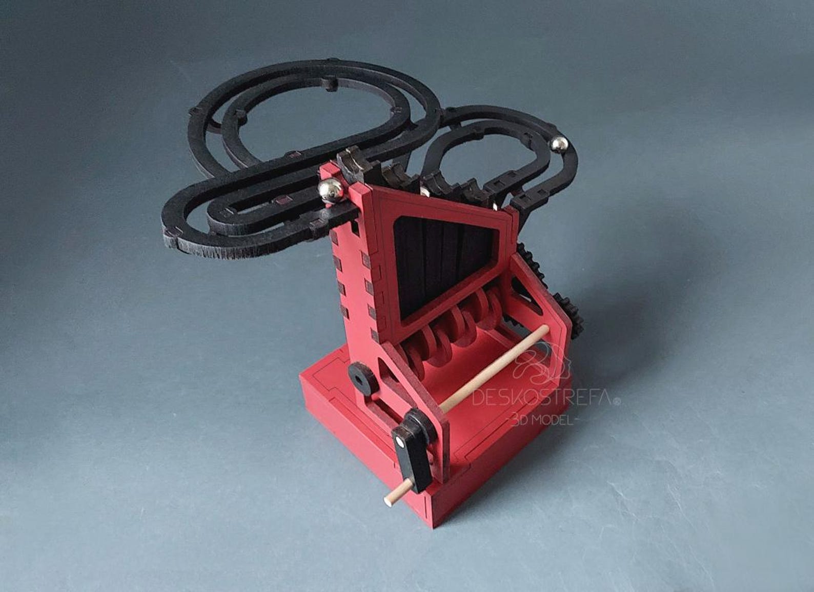 Digital Files, Wooden 3D Model Marble Run MM1, Laser Cut Template, CDR ...