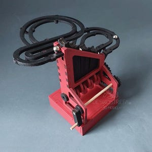 Digital Files, Wooden 3D Model Marble Run MM1, Laser Cut Template, CDR ...