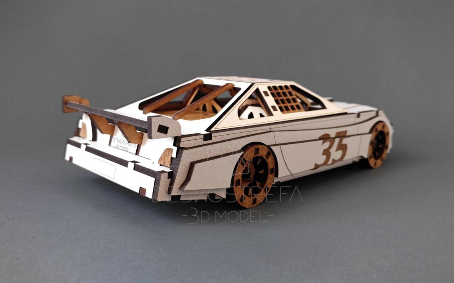 Laser Cut 3D Nascar Car Puzzle: CNC Template (digital File) - Etsy
