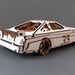 Laser Cut 3D Nascar Car Puzzle: CNC Template (digital File) - Etsy