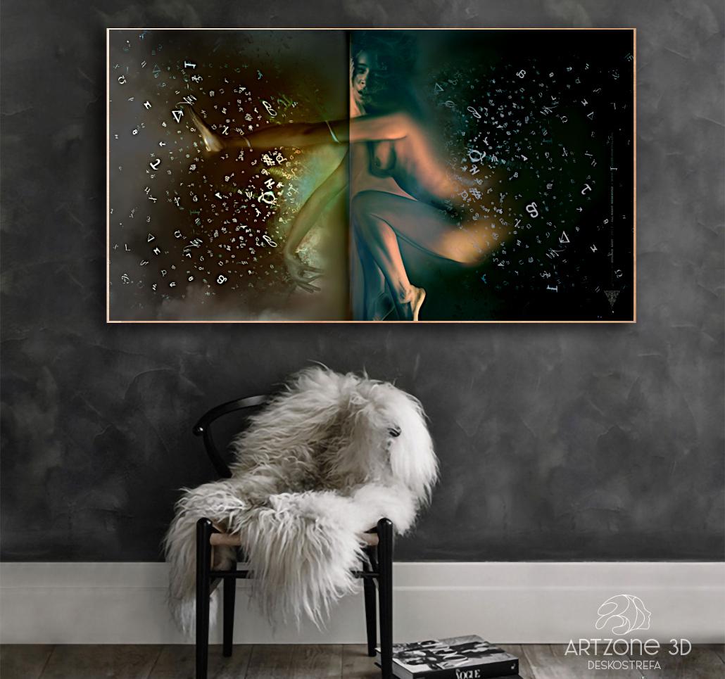 Digital File, Artistic Digital Poster two World High Quality Print for ...