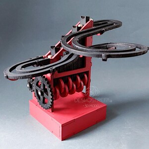 Digital Files, Wooden 3D Model Marble Run MM1, Laser Cut Template, CDR ...