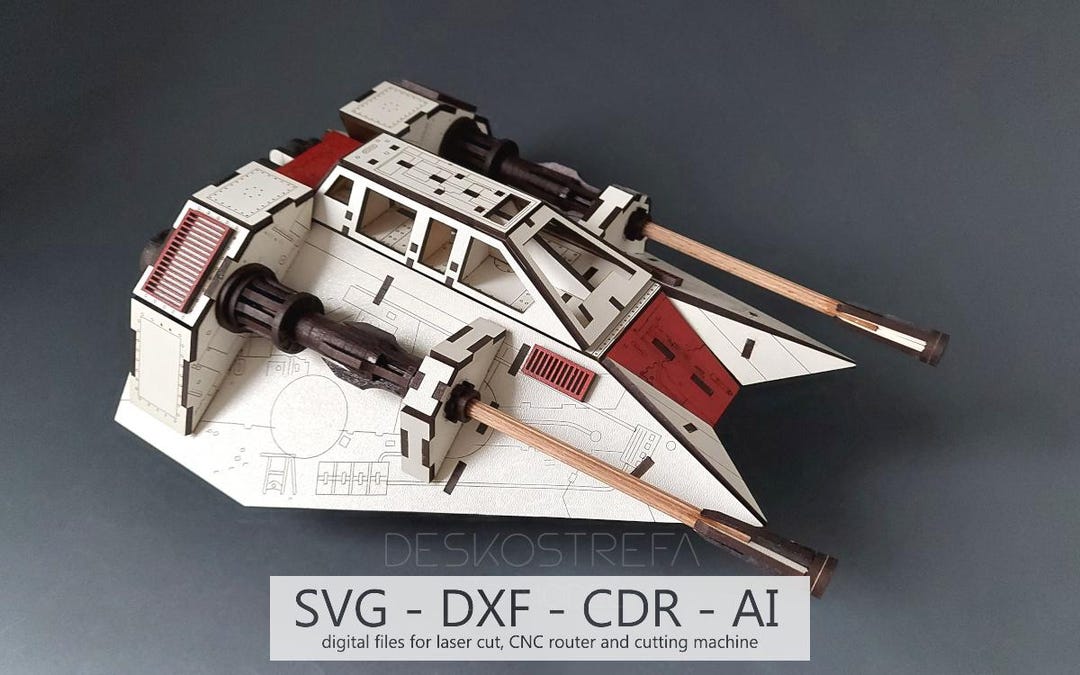 Digital File, Laser Cut Files, Wooden 3mm, 3D Model Snowspider, 3D ...