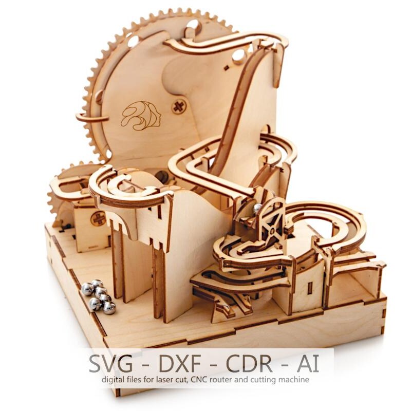 Laser Cut Marble Run - Etsy