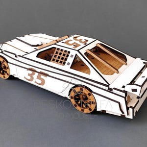 Laser Cut 3D Nascar Car Puzzle: CNC Template (digital File) - Etsy