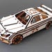 Laser Cut 3D Nascar Car Puzzle: CNC Template (digital File) - Etsy