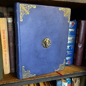 Made to Order Narnia Color Illustrated Edition Custom Lamb Skin Leather ...