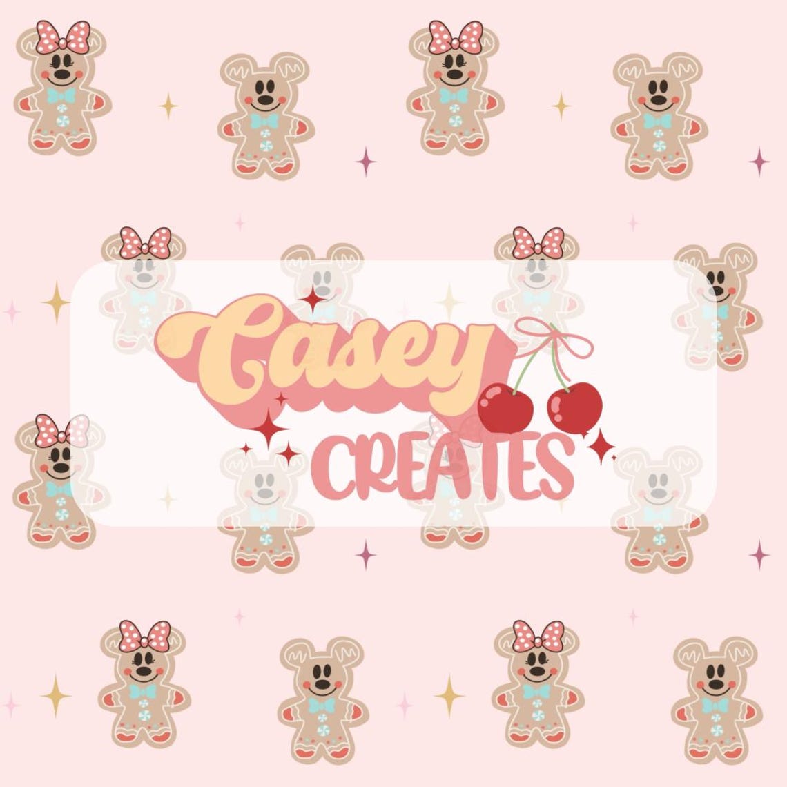 Magical Gingerbread Mouse Seamless Pattern - Etsy