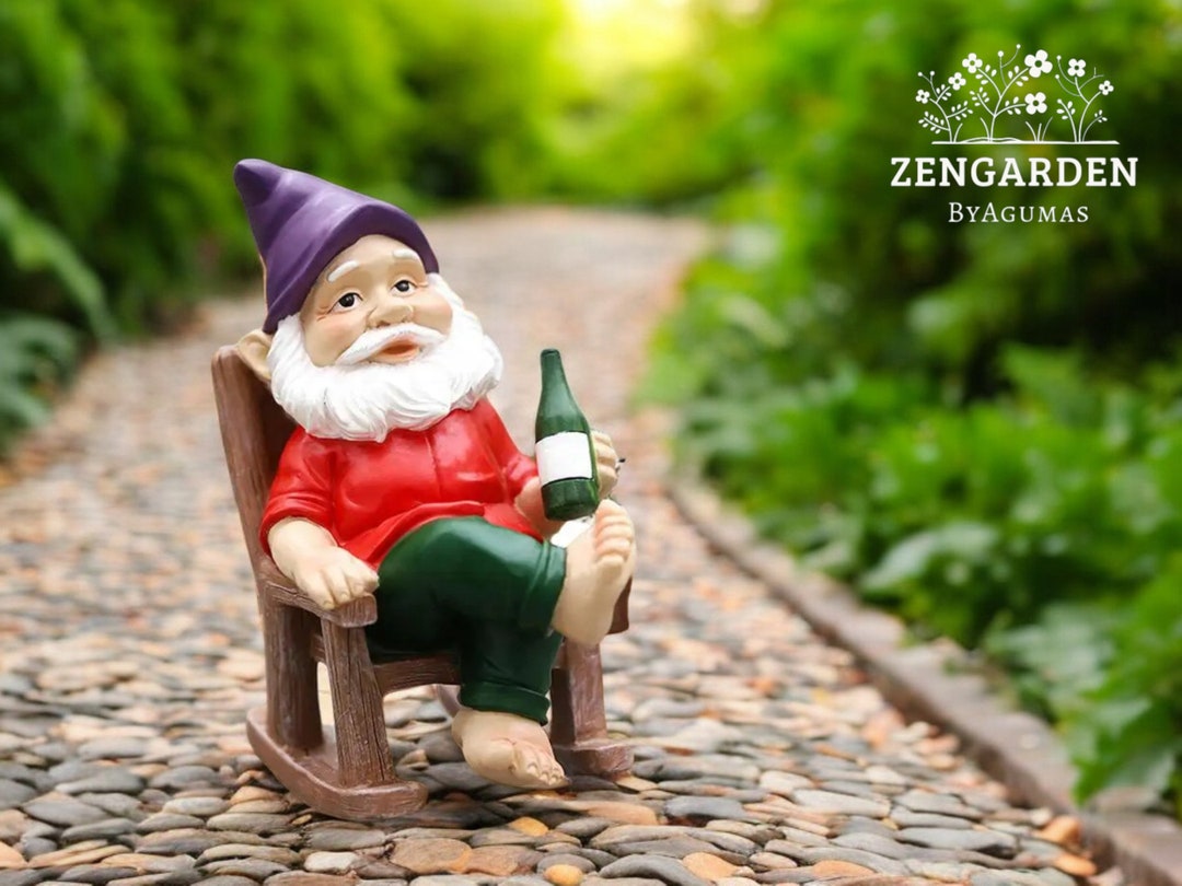 Garden Gnome Decoration | Resin Outdoor Statue | Home Decor Ornaments ...