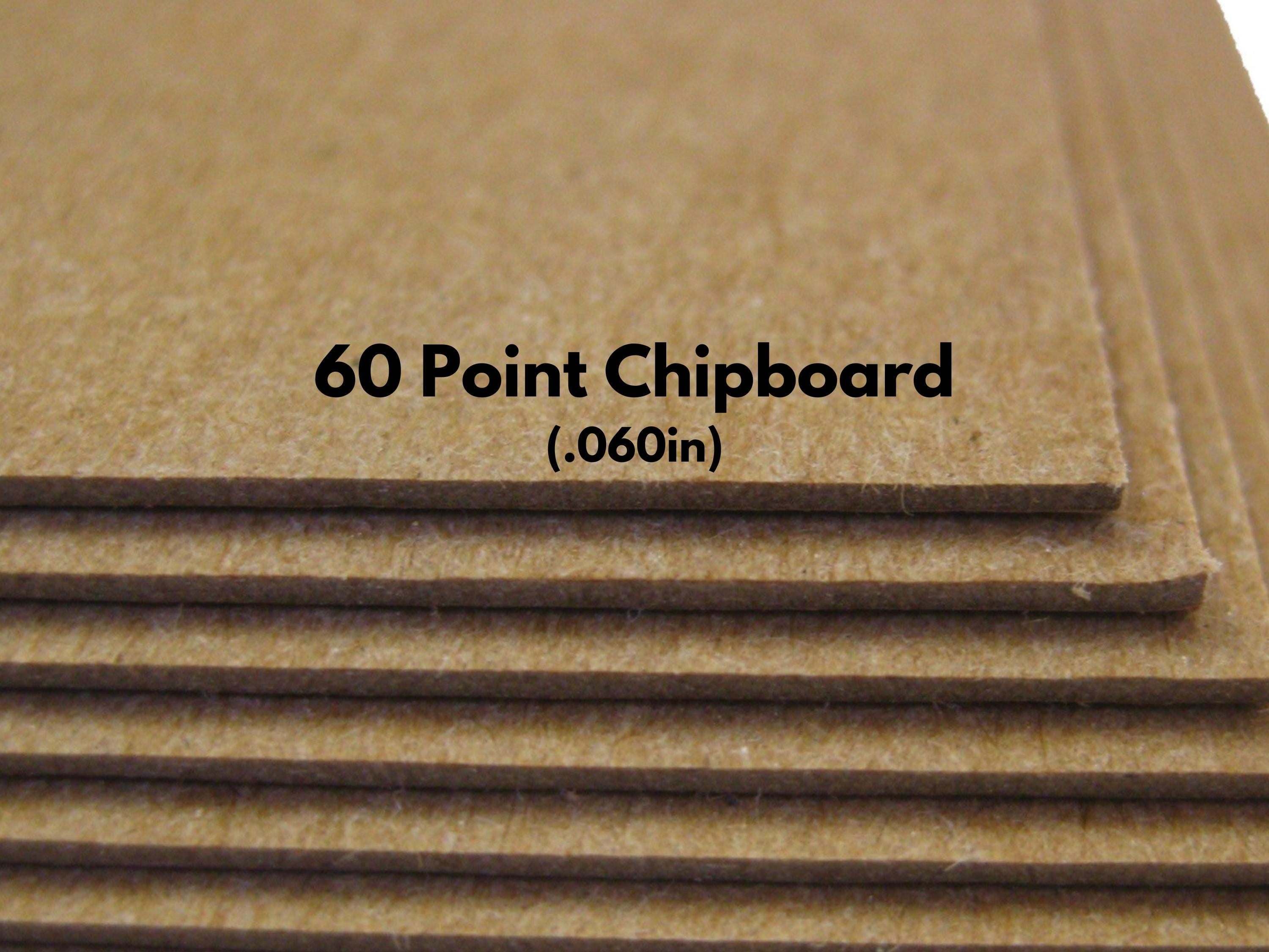 Brown Kraft Chipboard Sheets: Medium Weight (60 Point) - Etsy