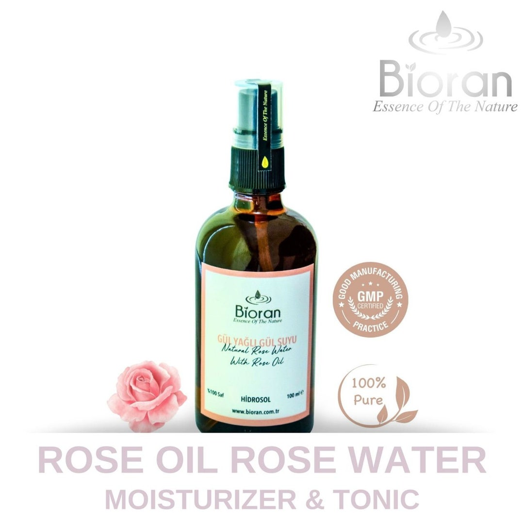 Rose Oil 100 % Organic Rose Water, Moisturizing and Pore Tightening ...