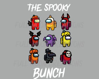 Among Us Spooky Bunch Halloween Design - Etsy