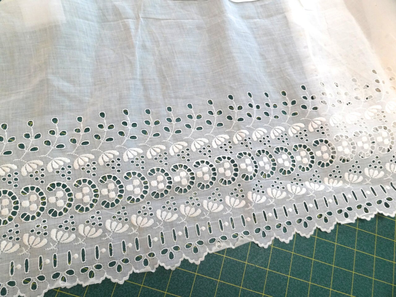 Antique Embroidered Eyelet Edging Trim Cotton Eyelet Beading | Etsy