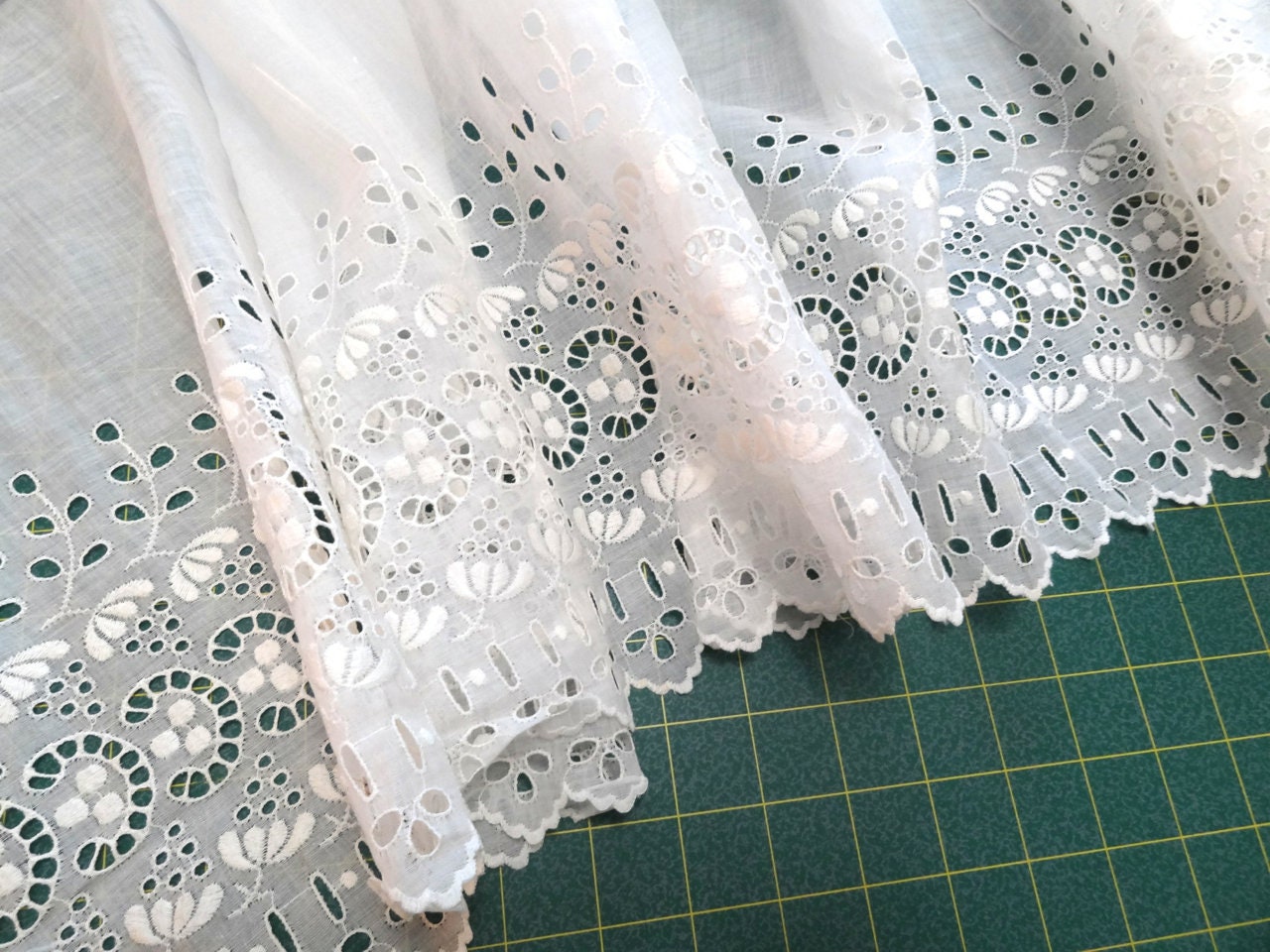 Antique Embroidered Eyelet Edging Trim Cotton Eyelet Beading | Etsy