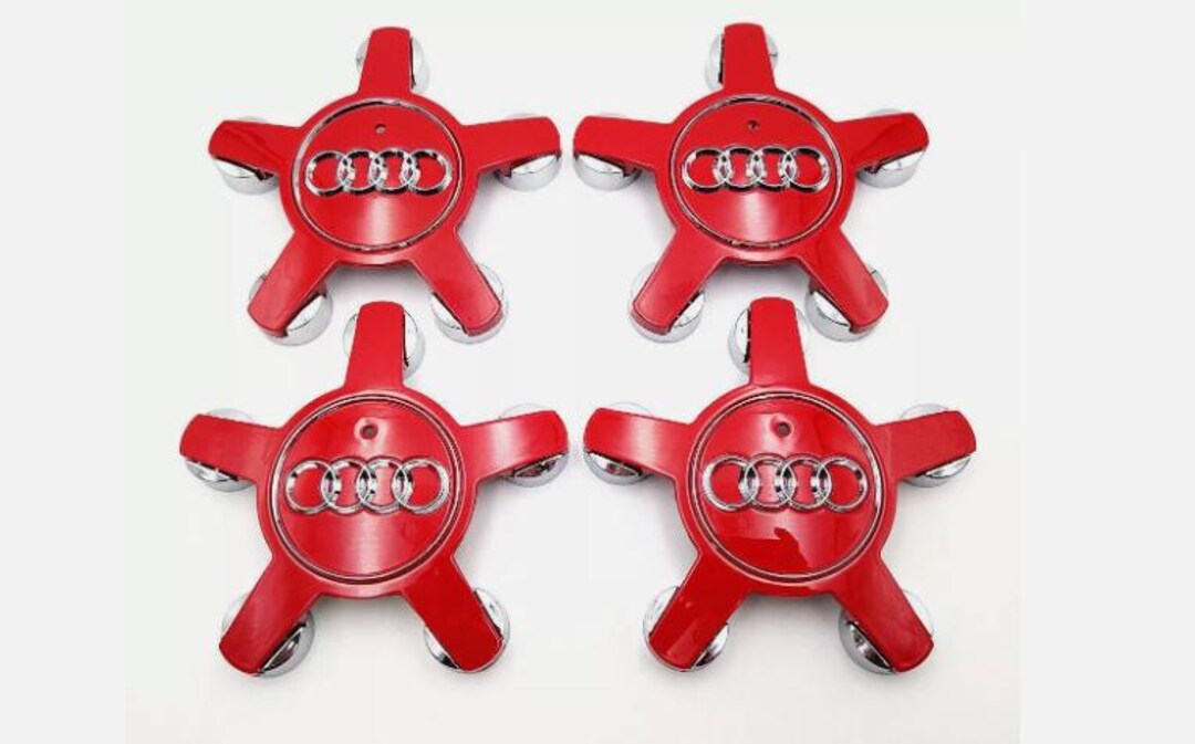 4x Fit AUDI 135mm Alloy Wheel Center Cap Hub 4F0601165N A4 A5 A6 A7 A8 ...