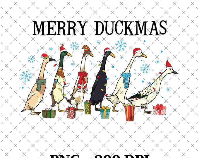 Merry DUCKING Christmas Mini Duck, Ducky Good Luck Charm, Stocking ...