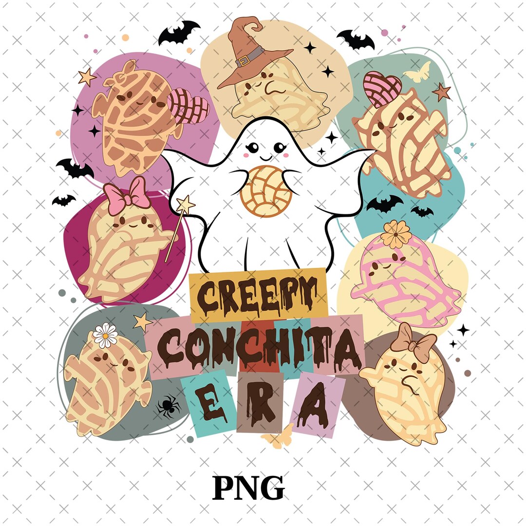 In My Creepy Conchita Era Mexican Ghost Png Spooky Conchas Halloween Png Pantasmas Concha Lovers ...