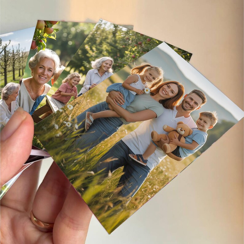 Custom Premium Hardback Fridge Photo Magnets | Personalized Photo ...