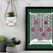 1pc Personalized Family Tree Art, Christmas Family Names, Custom ...