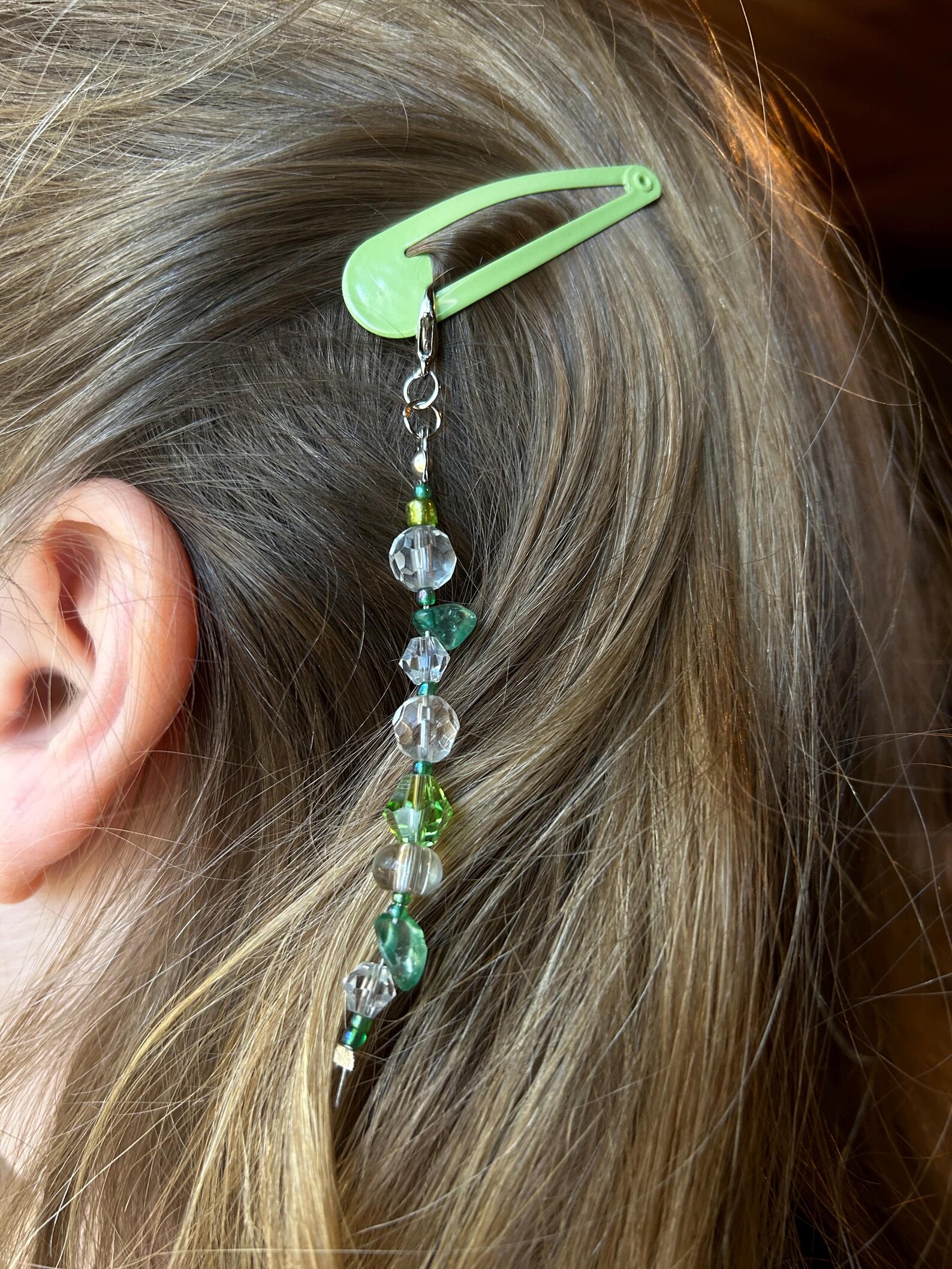 Beaded Hairclips - Etsy