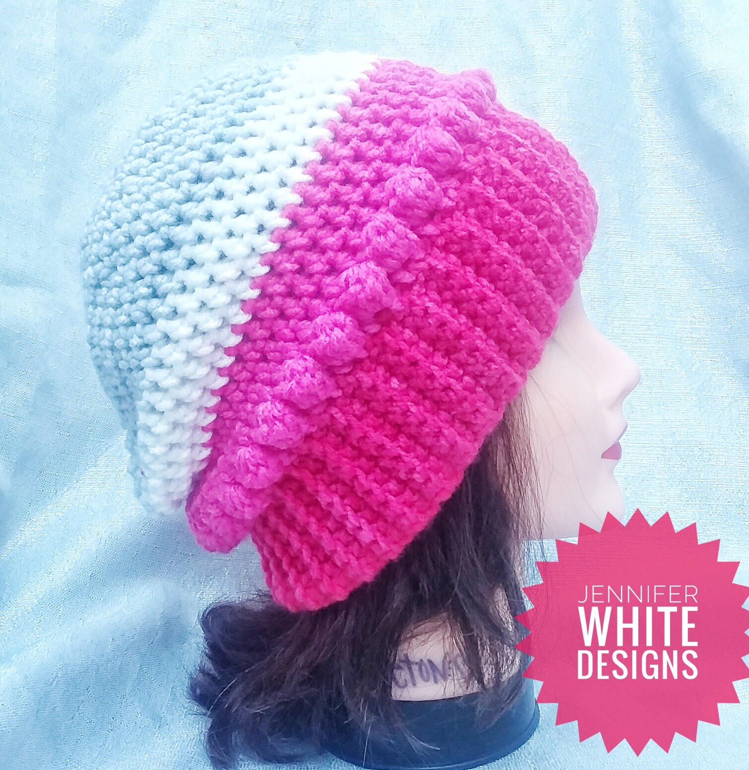 PDF Pattern Only--simply Popcorn Hat Women's Beanie How to Crochet ...