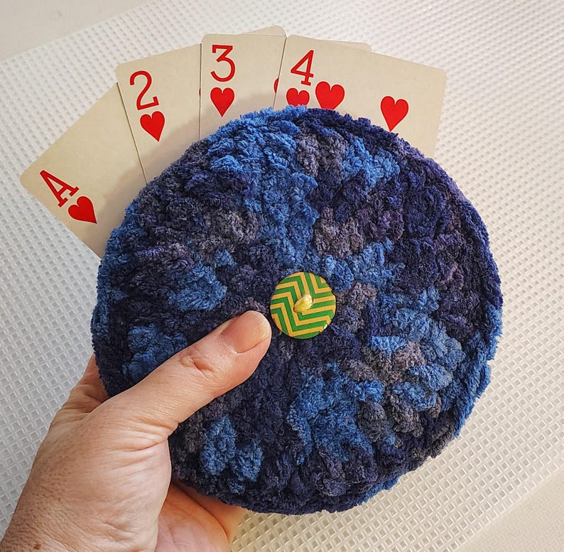 PDF Pattern Only-handy Card Holder, Kid's Playing Card Holder, Crochet ...