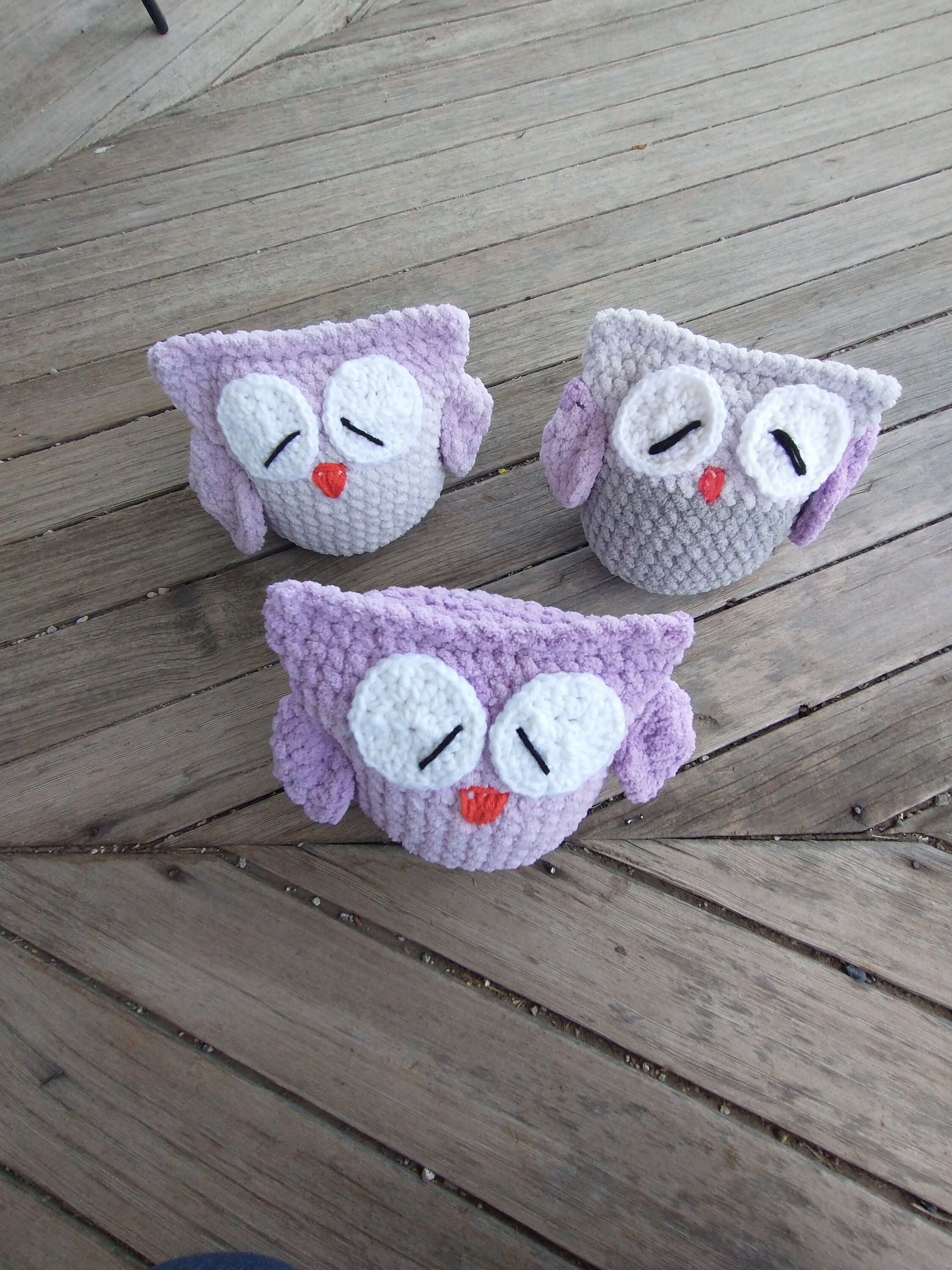 PDF Pattern Only: Sleepy Owl Plushie Crochet Pattern, Owl Plushie ...