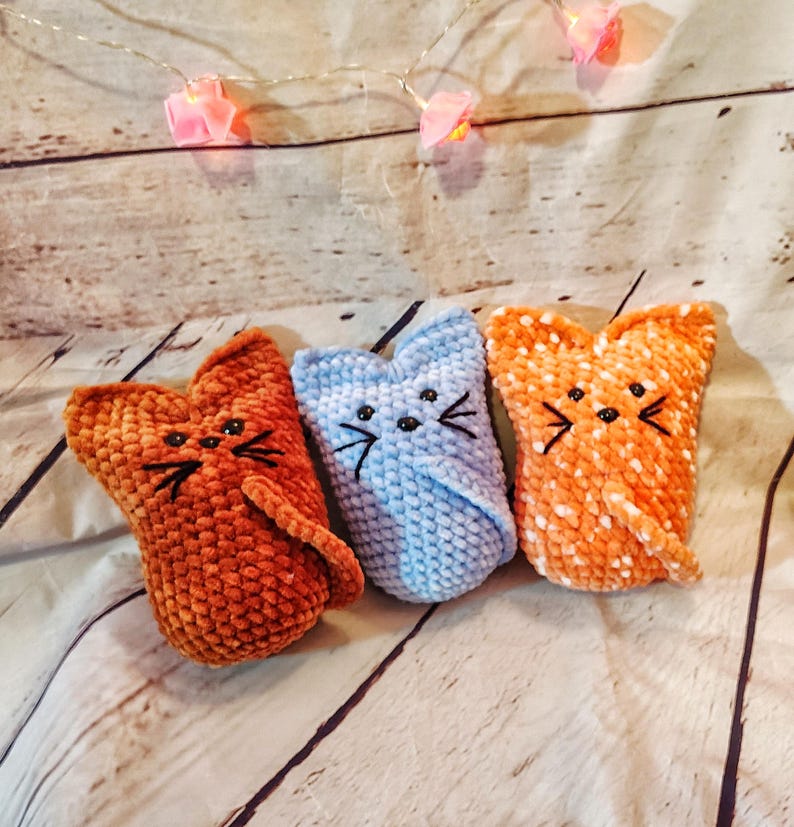 PDF Pattern Only: Simply Squishy Kitty Plushie Crochet Pattern, Cat ...