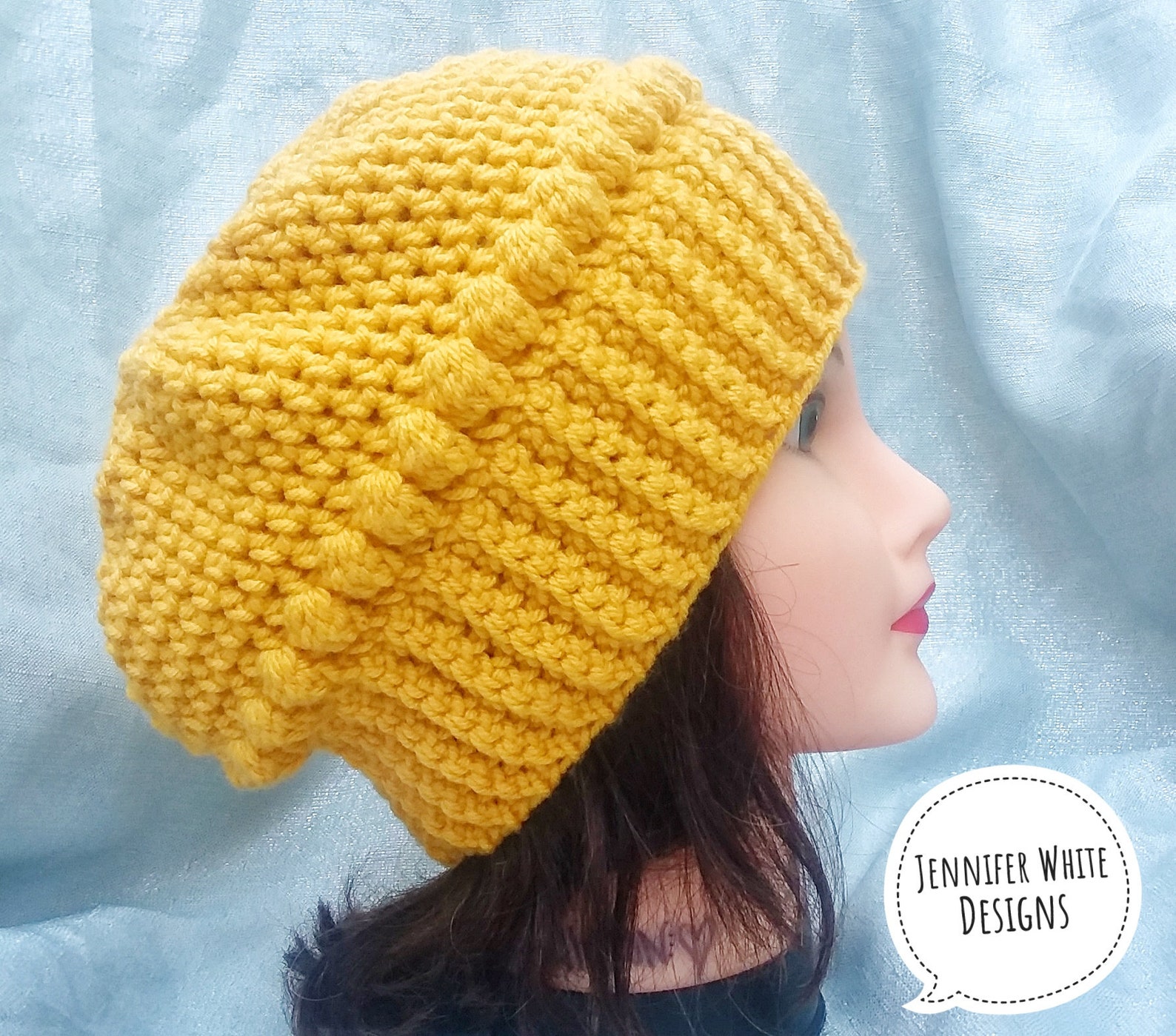 PDF Pattern Only--simply Popcorn Hat Women's Beanie How to Crochet ...
