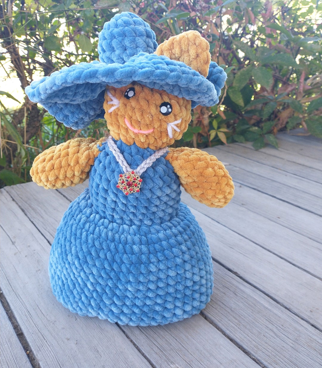PDF Pattern Only: Fancy Dress-up Cat Crochet Pattern, Kitty Plushie ...