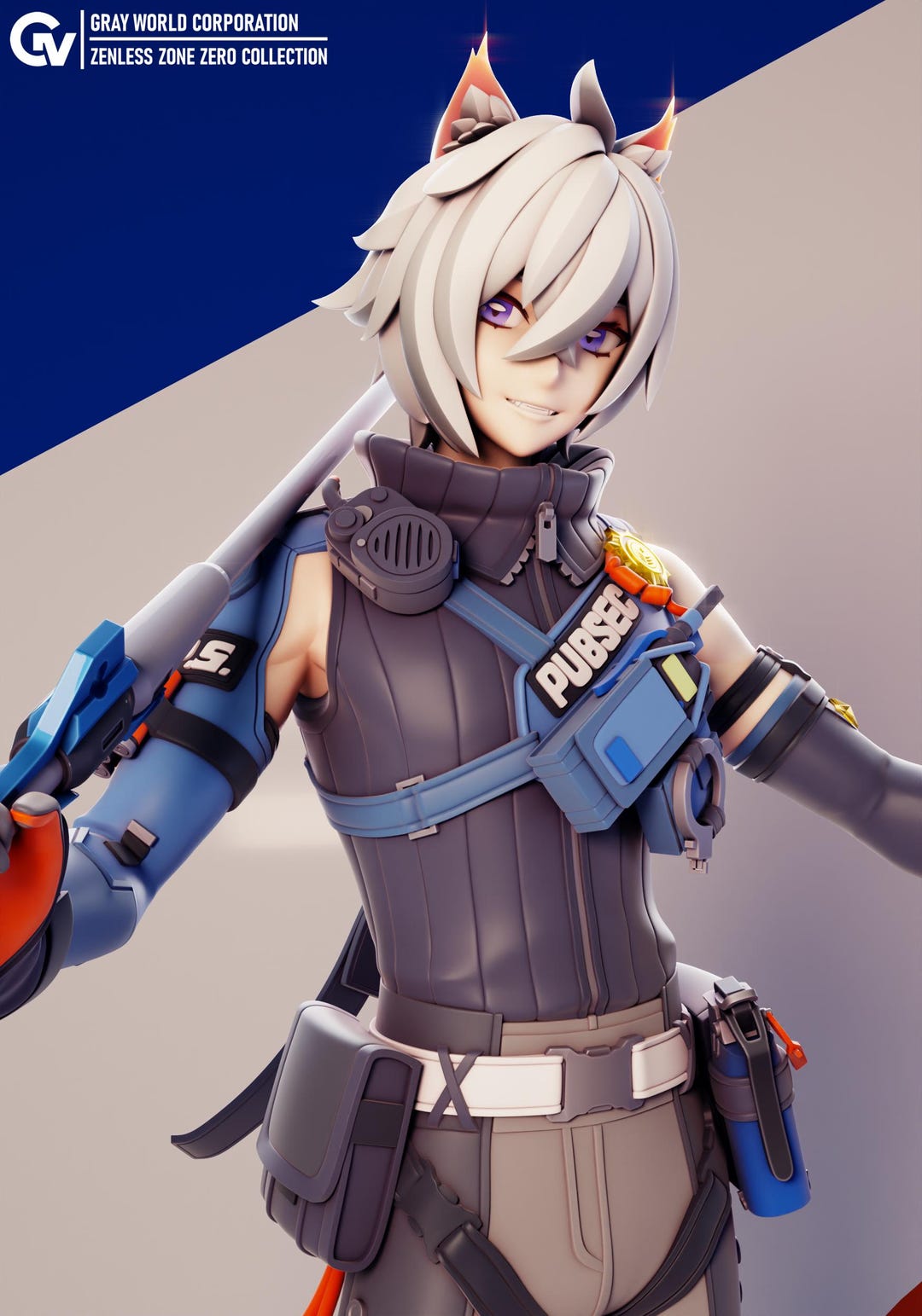 Seth Lowell (zenless Zone Zero) | Resin Figure Kit - Etsy