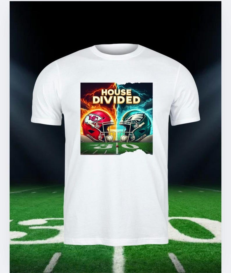 House Divided Chiefs Vs Egales Png Design, Instant Download Only ...