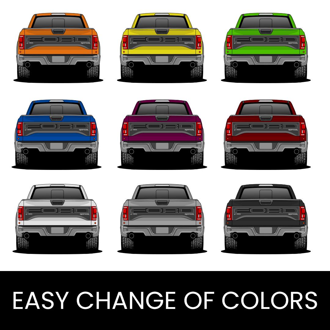 FORD F-150 RAPTOR - Vector Art /svg/ai/eps/png/pdf/4k - Etsy