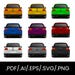 VOLKSWAGEN GOLF MK4 - Vector Art /svg/ai/eps/png/pdf/4k - Etsy