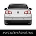 VOLKSWAGEN PASSAT B6 - Vector Art /svg/ai/eps/png/pdf/4k - Etsy