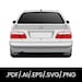 MERCEDES E CLASS W212 - Vector Art /svg/ai/eps/png/pdf/4k - Etsy