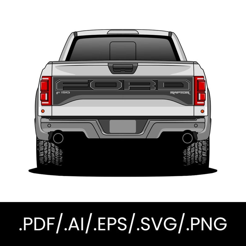 FORD F-150 RAPTOR - Vector Art /svg/ai/eps/png/pdf/4k - Etsy