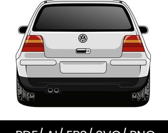 VOLKSWAGEN PASSAT B6 - Vector Art /svg/ai/eps/png/pdf/4k - Etsy