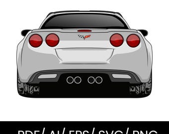 CHEVROLET CAMARO 2018 - Vector Art /svg/ai/eps/png/pdf/4k - Etsy
