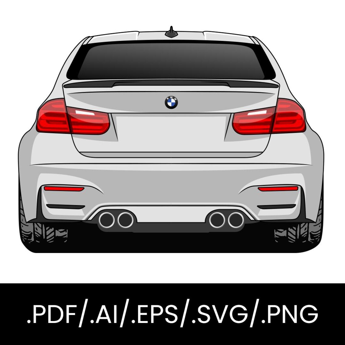 BMW F80 – Grafika Grafika /svg/ai/eps/png/pdf/4k - Etsy
