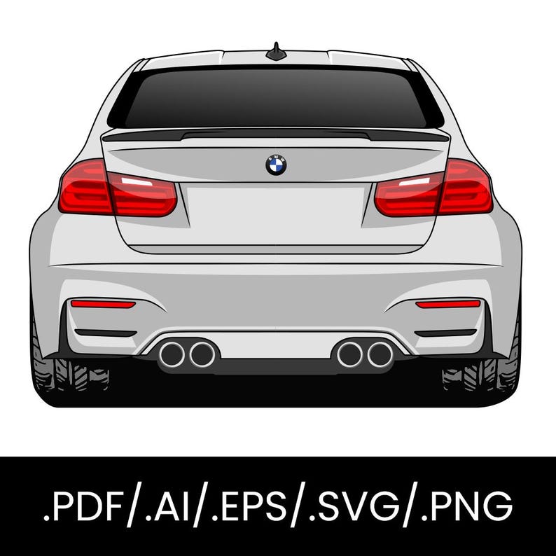 BMW F80 Vector Art /svg/ai/eps/png/pdf/4k - Etsy UK