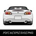 HONDA S2000 S2K - Vector Art /svg/ai/eps/png/pdf/4k - Etsy