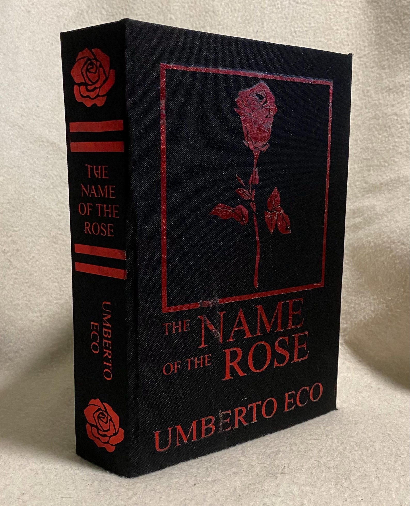 The Name of the Rose by Umberto Eco Custom Hardcover Collector Book ...