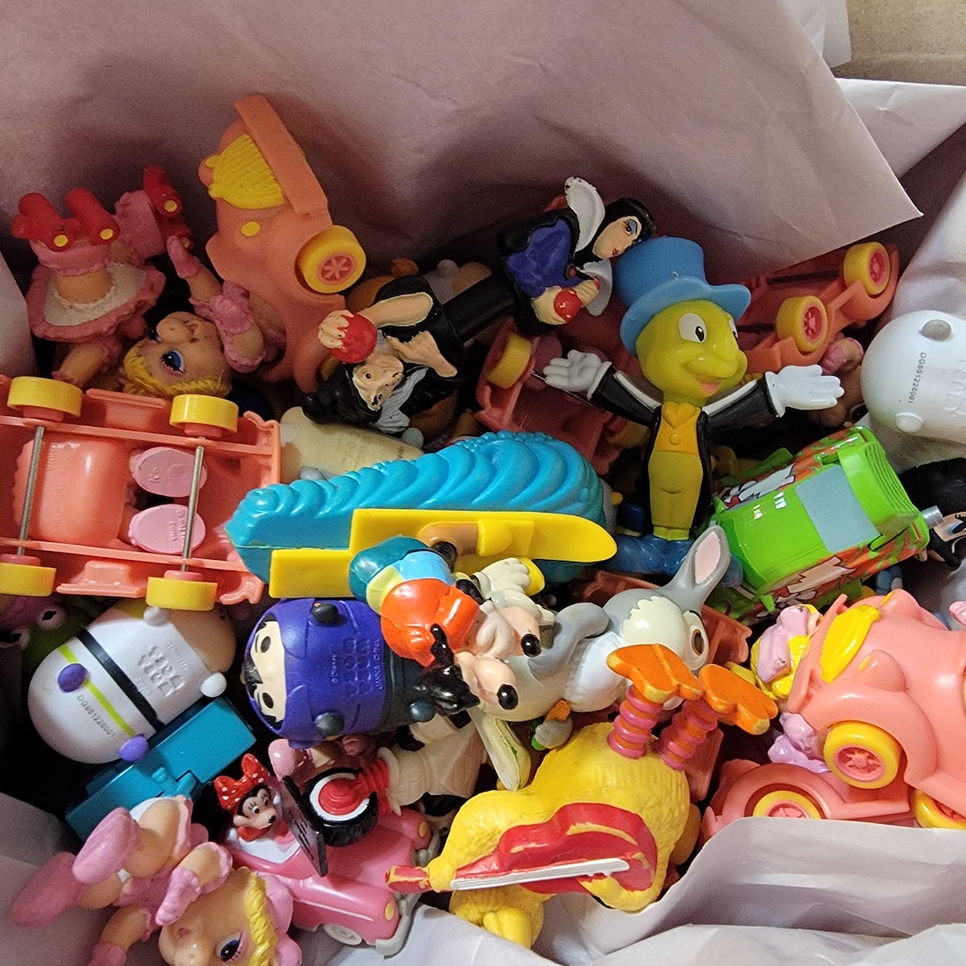 Little Toys in a Box 50 Disney Mattel Sesame Street Collectibles ...