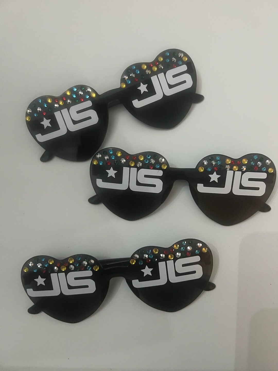 JLS Heart Concert Sunglasses - Etsy UK