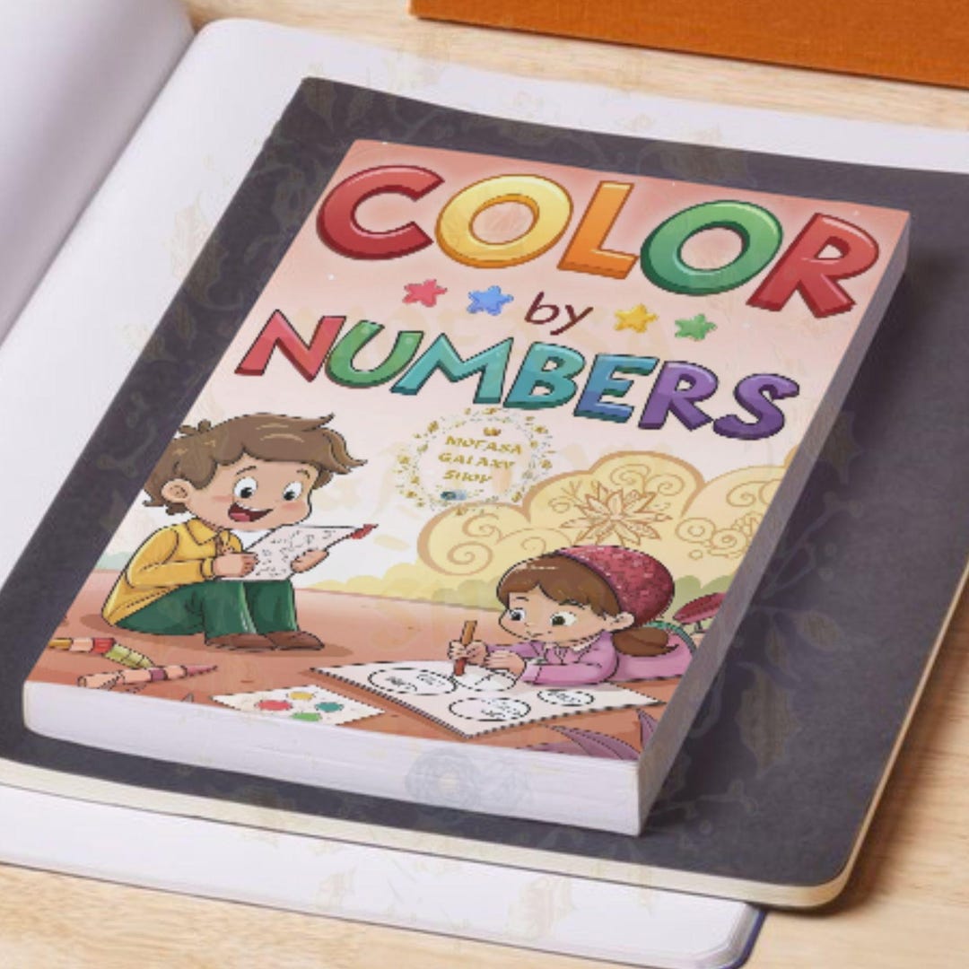 Engaging Color by Numbers Book for Kids | Creative Learning Activity ...