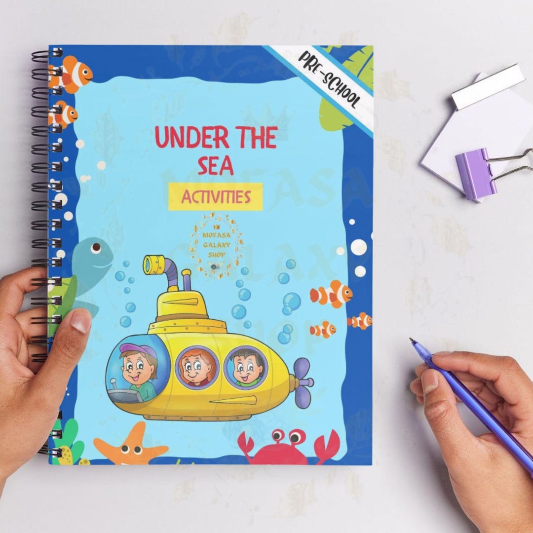 Under the Sea Activity Book for Preschoolers: Fun, Educational, and ...