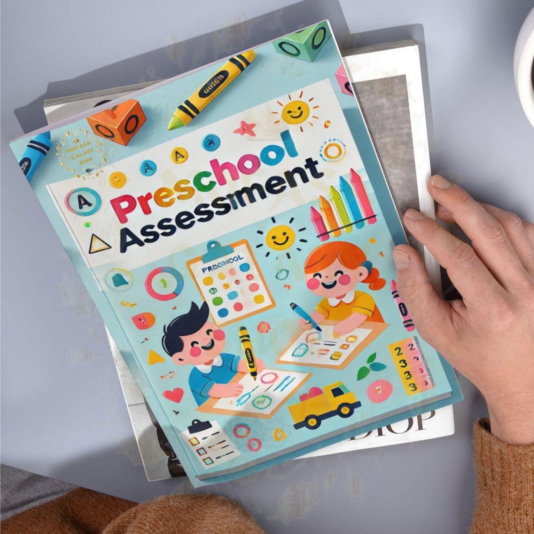 Preschool Assessment Printable - Early Childhood Skills Tracker for ...