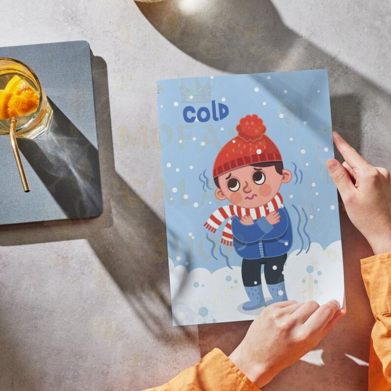 Weather and Seasons Flashcards for Kids – Fun Learning Tool With ...