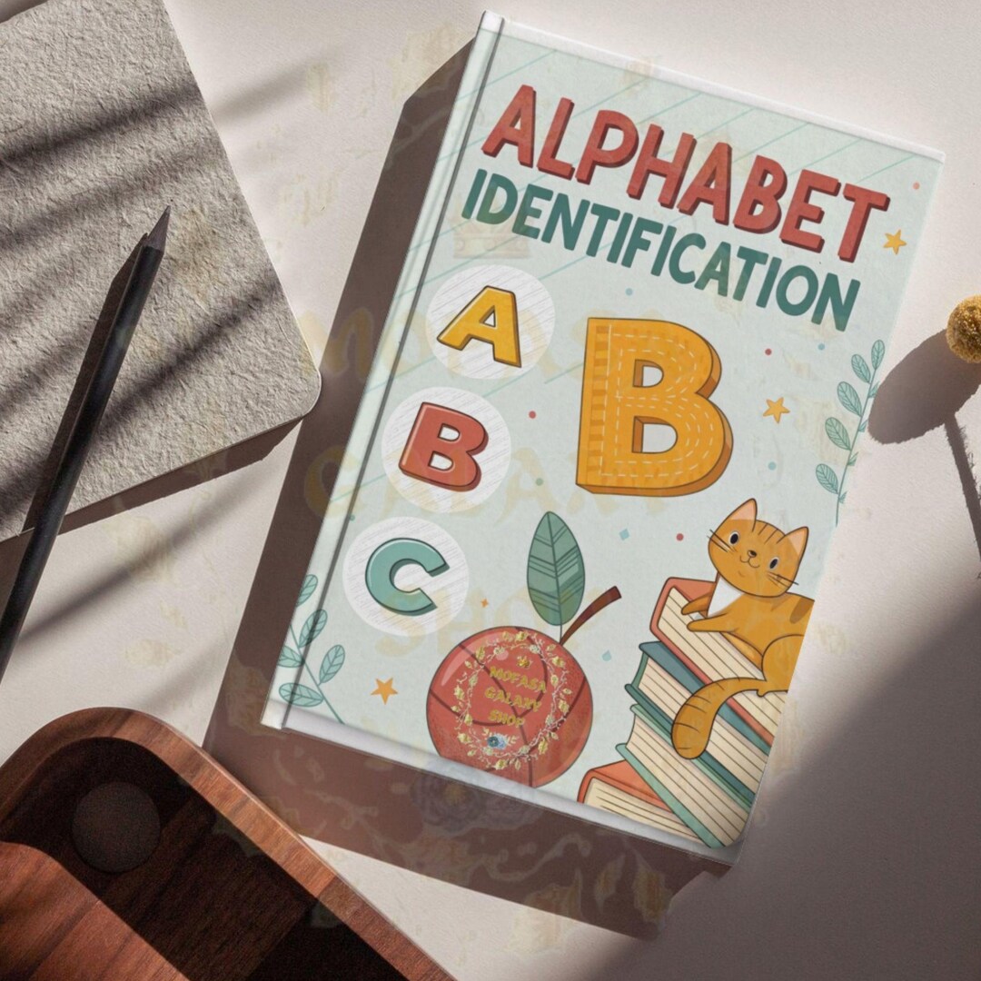 Interactive Alphabet Learning Book for Kids – Fun ABC Identification ...